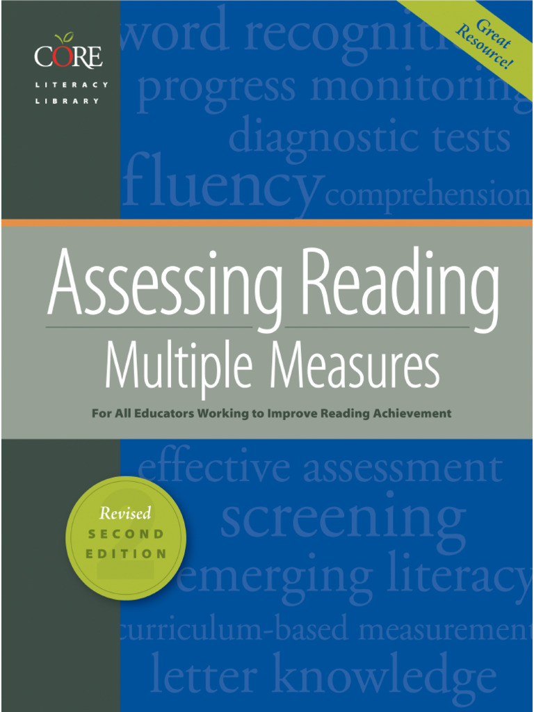 CORE Multiple Measures Rev 2nd Edition CCC 2020 | PDF | Phonics ...