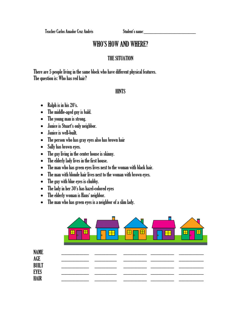 Who How Where | PDF