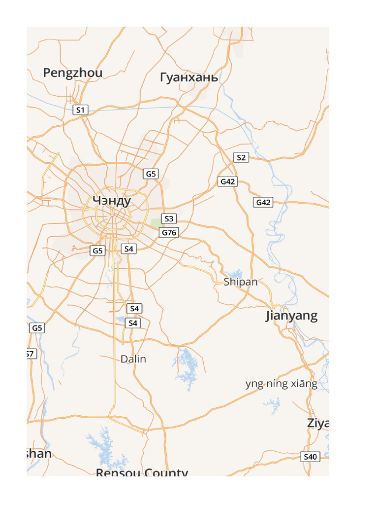 Chengdu Map | PDF