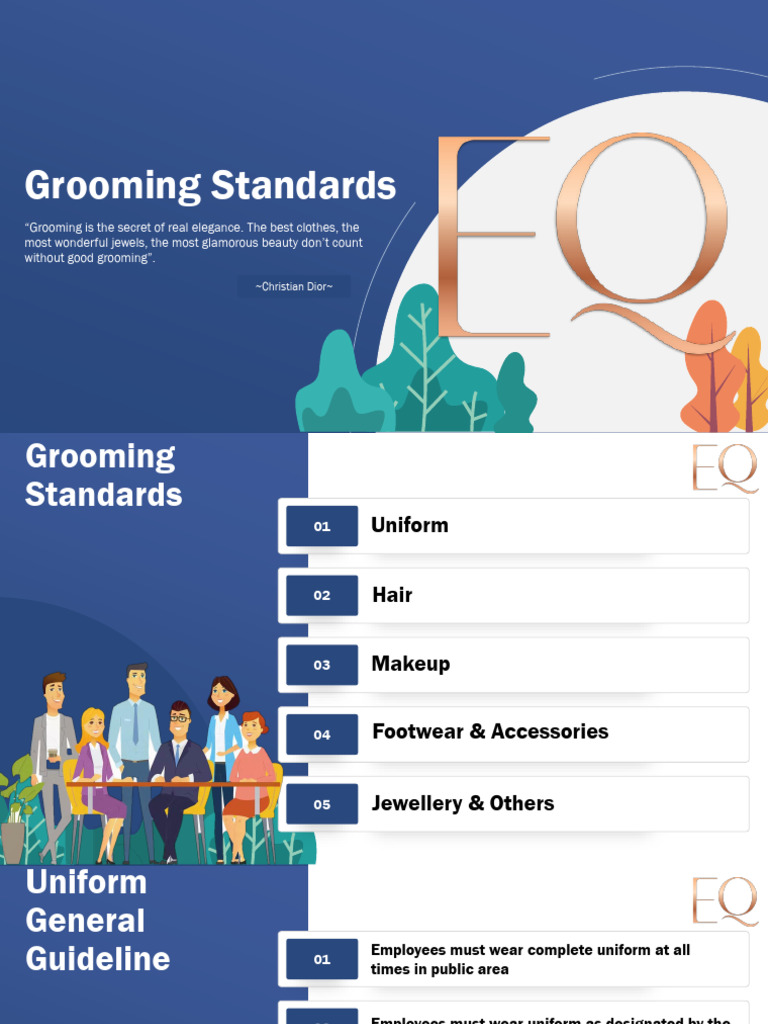 EQ Grooming Standards | PDF | Shoe | Jewellery