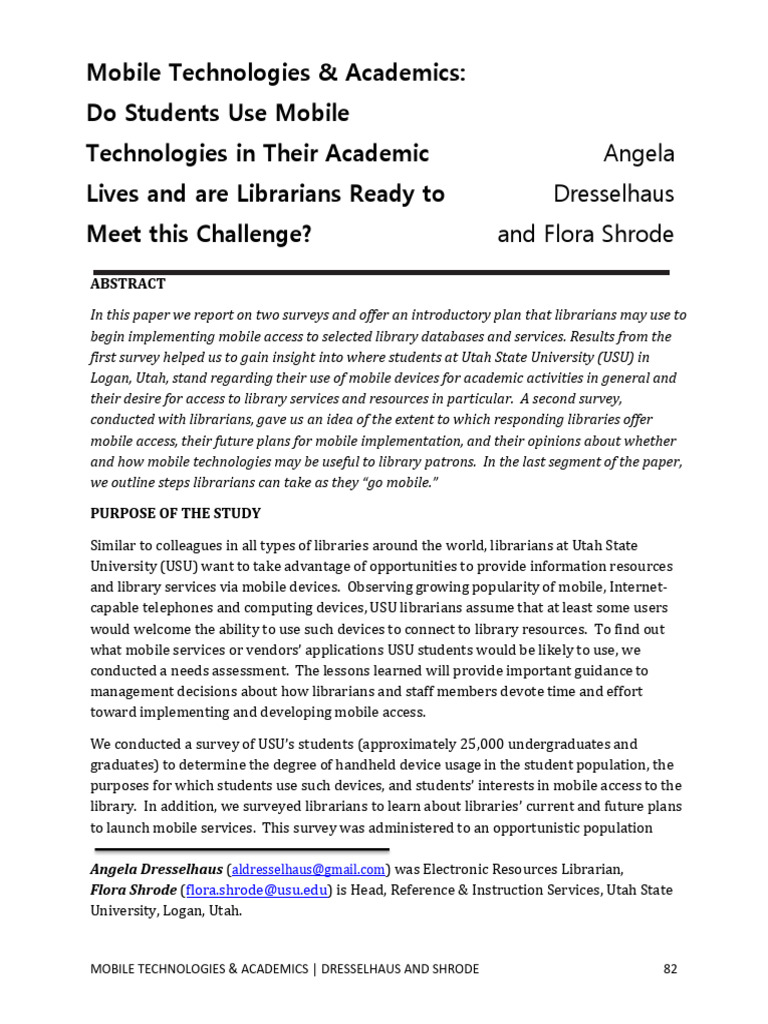 Dresselhous, Angela & Shrode, Flora (2012) - Mobile Technologies ...