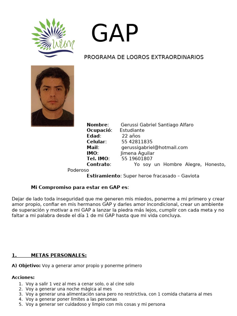 Gerussi Carta Compromiso | PDF | Amor