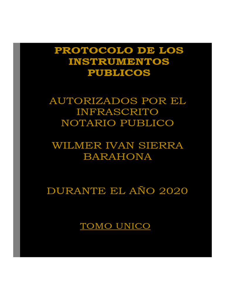 PROTOCOLO NOTARIAL 2 Agregar | PDF | Honduras | Divorcio