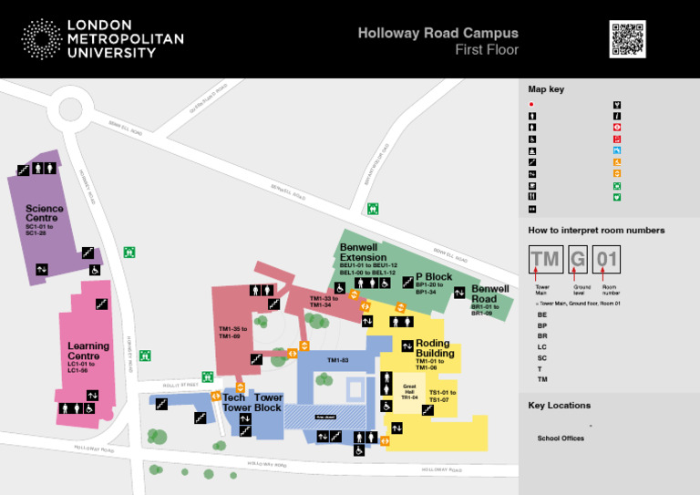 London Met Holloway Campus Map | PDF