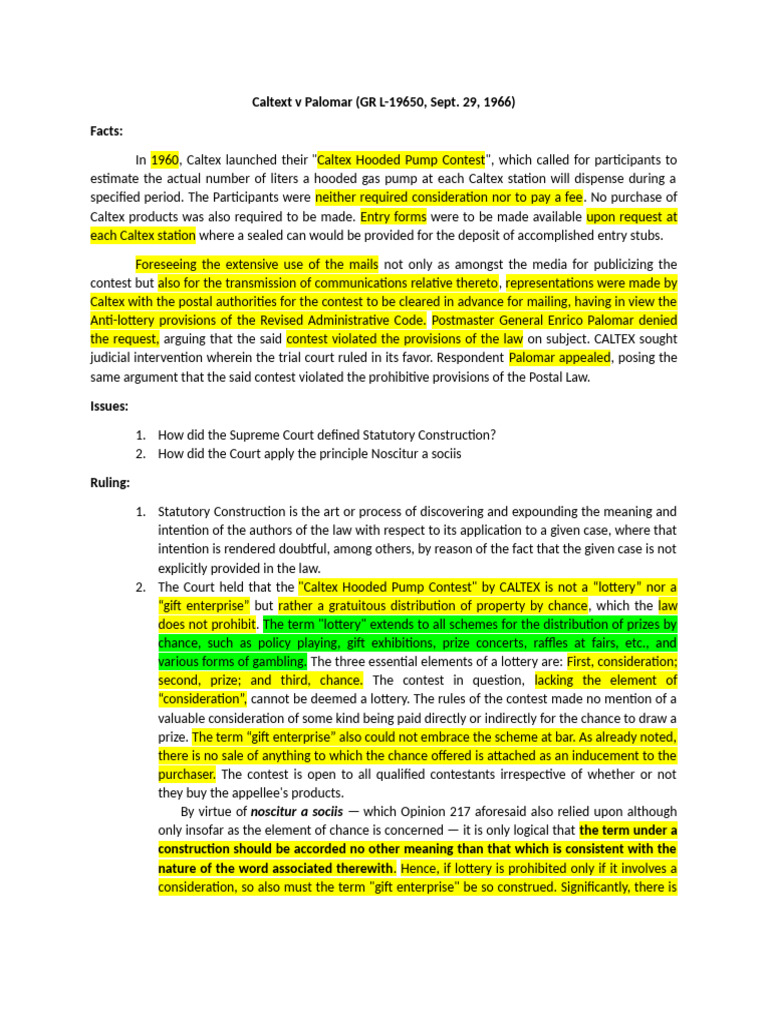 Statutory Construction Cases | PDF | Statutory Interpretation | Lawsuit