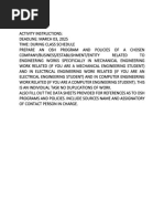 Medium Risk OSH Requirements Guide | PDF | Personal Protective ...