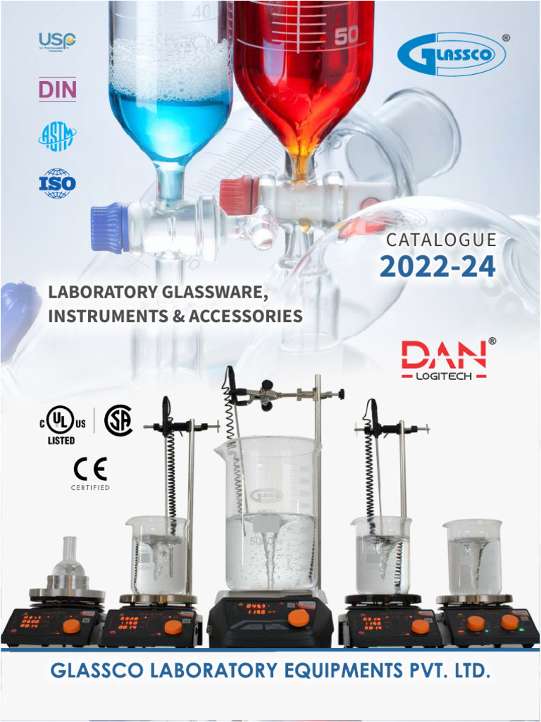 Glassco 2022-24 Lab Glassware Catalogue | PDF