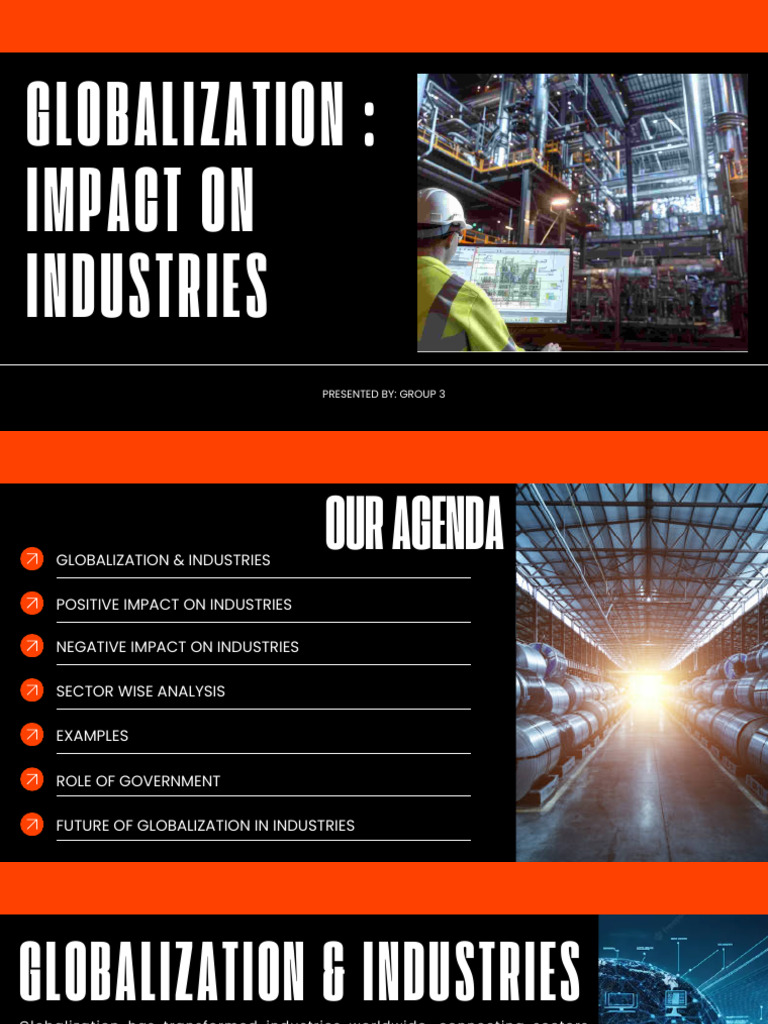 Globalization's Impact on Industries | PDF | Globalization | Agriculture