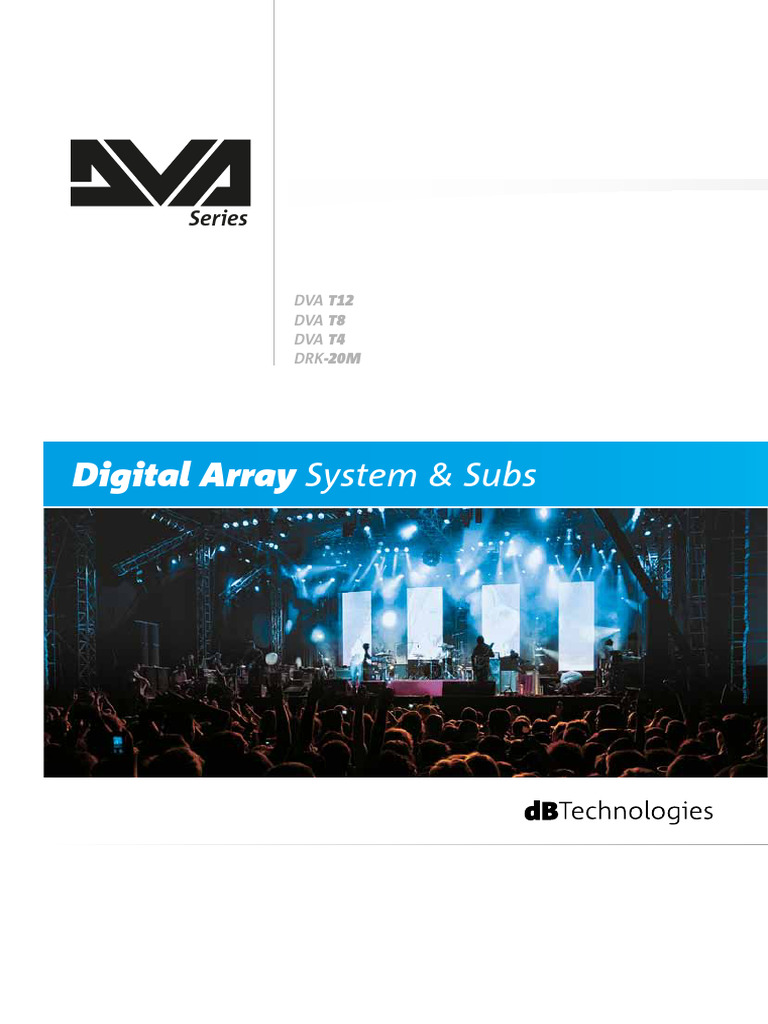DVA_Series | PDF | Amplifier | Loudspeaker