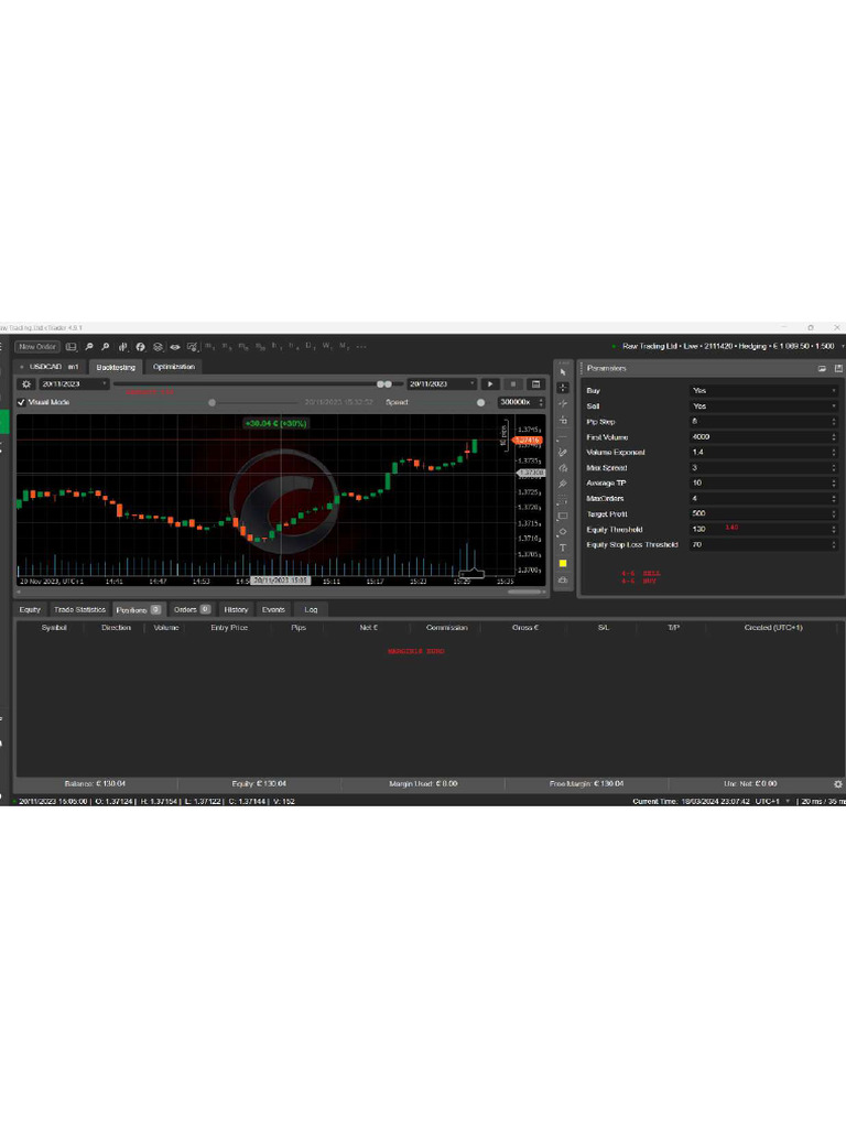Smart 2024 Usd Cad Buy +sell 40 Profit Setup Oct Nov | PDF