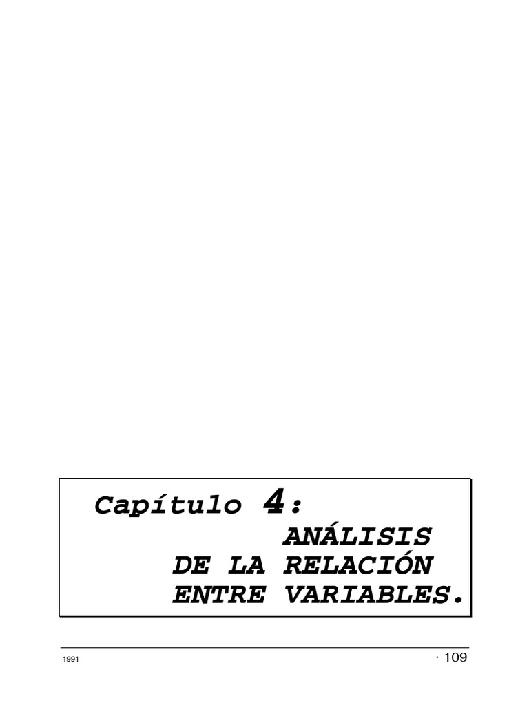 AED Cap4 (Relacion Entre Variables | PDF | Mínimos cuadrados | Pendiente
