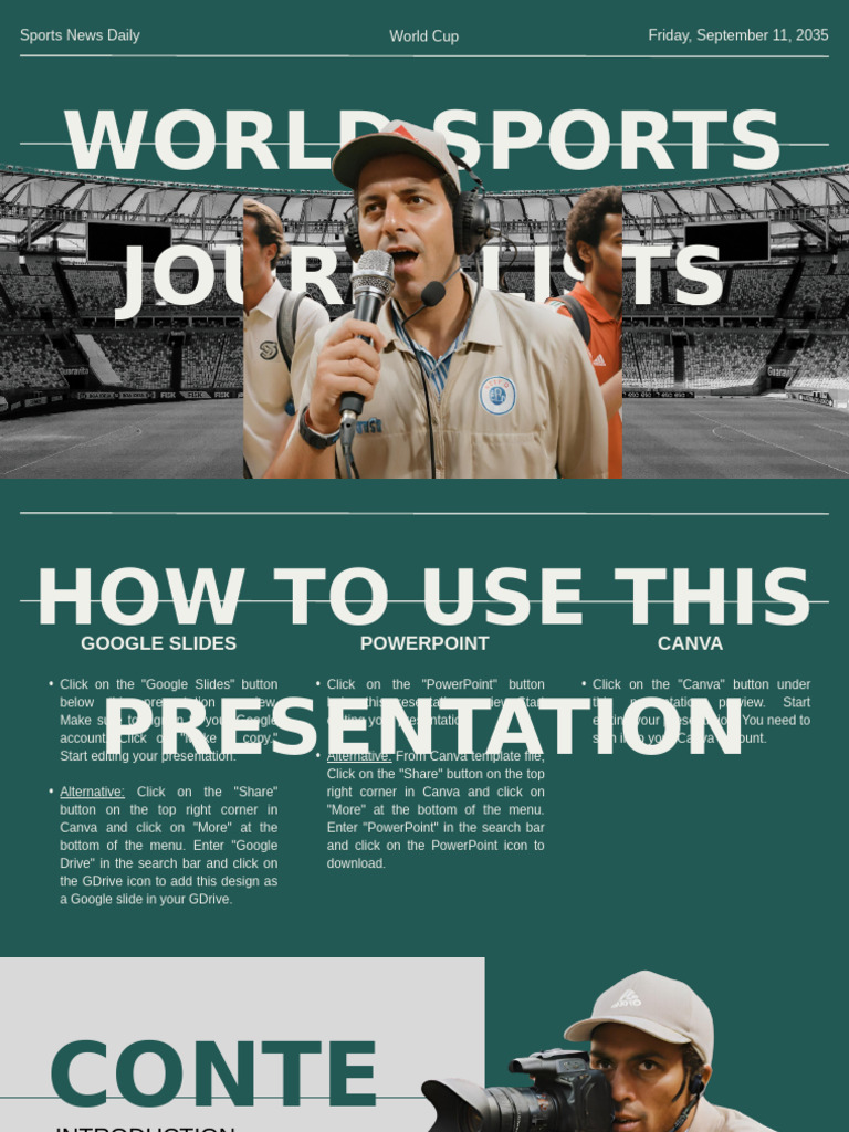 World Sports Journalists Day Overview | PDF | Software | Google