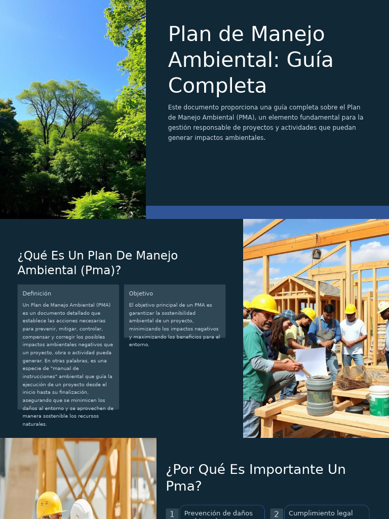 Plan-de-Manejo-Ambiental-Guia-Completa | PDF | Sustentabilidad | Entorno natural