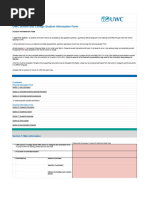 Student Profile Template | PDF