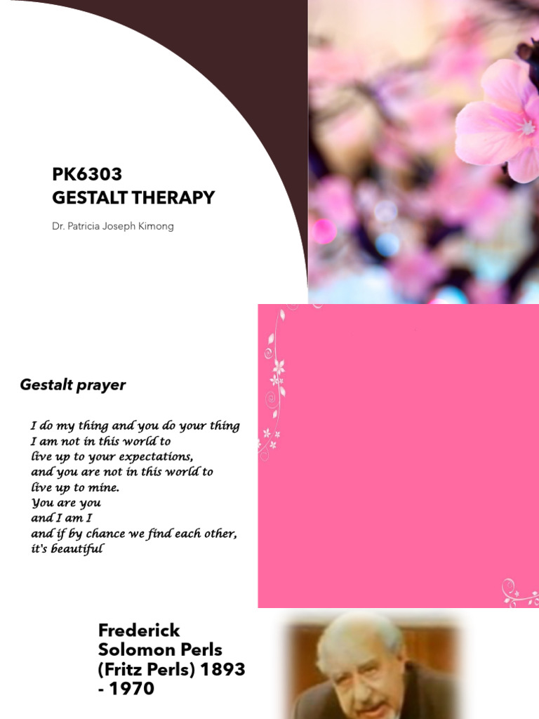 5 Gestalt Therapy | PDF | Gestalt Therapy | Psychotherapy