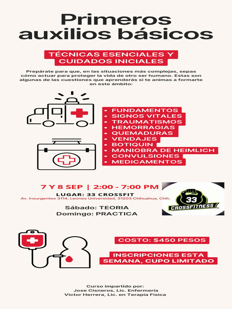 Infografía Primeros Auxilios | PDF
