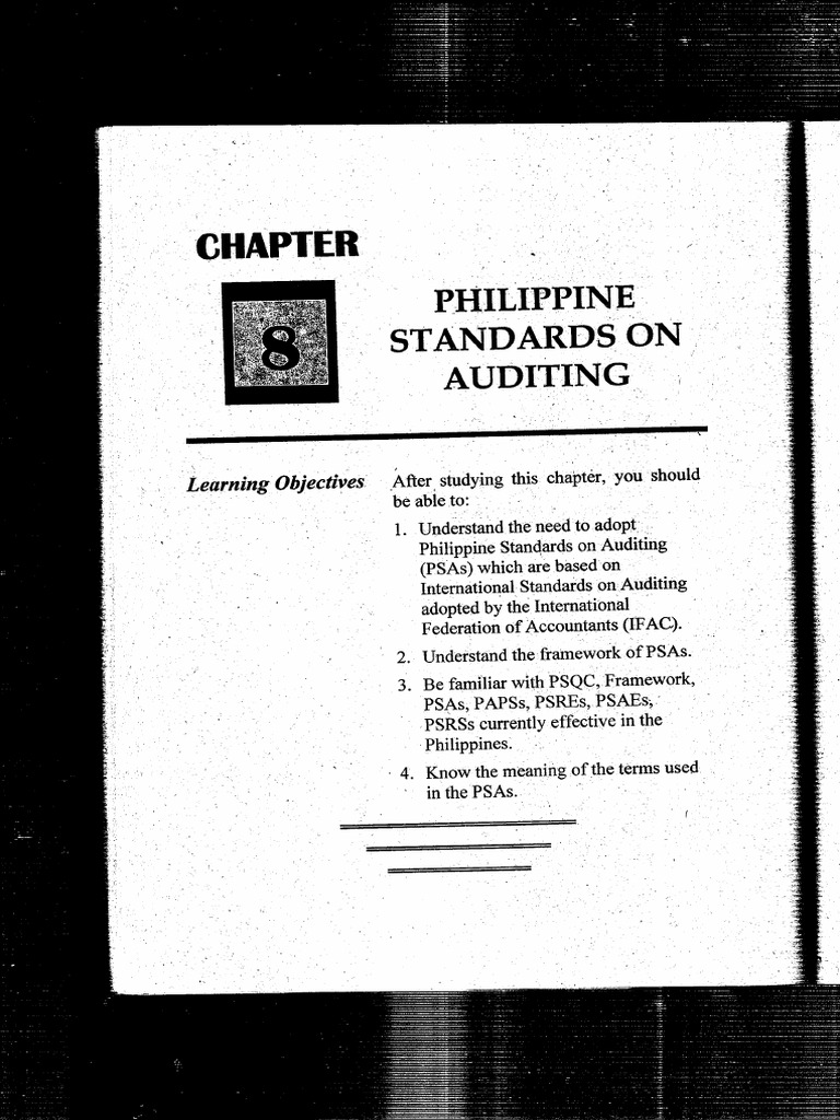 Philippine Standards On Auditing | PDF