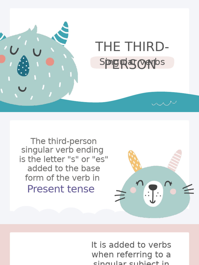 Third-Person Singular Verb Rules | PDF | Verb | Grammatical Number