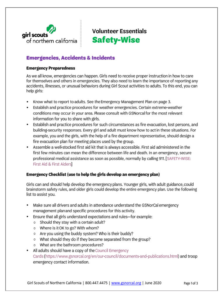 safety-wise-emergencies-accidents-and-incidents | PDF