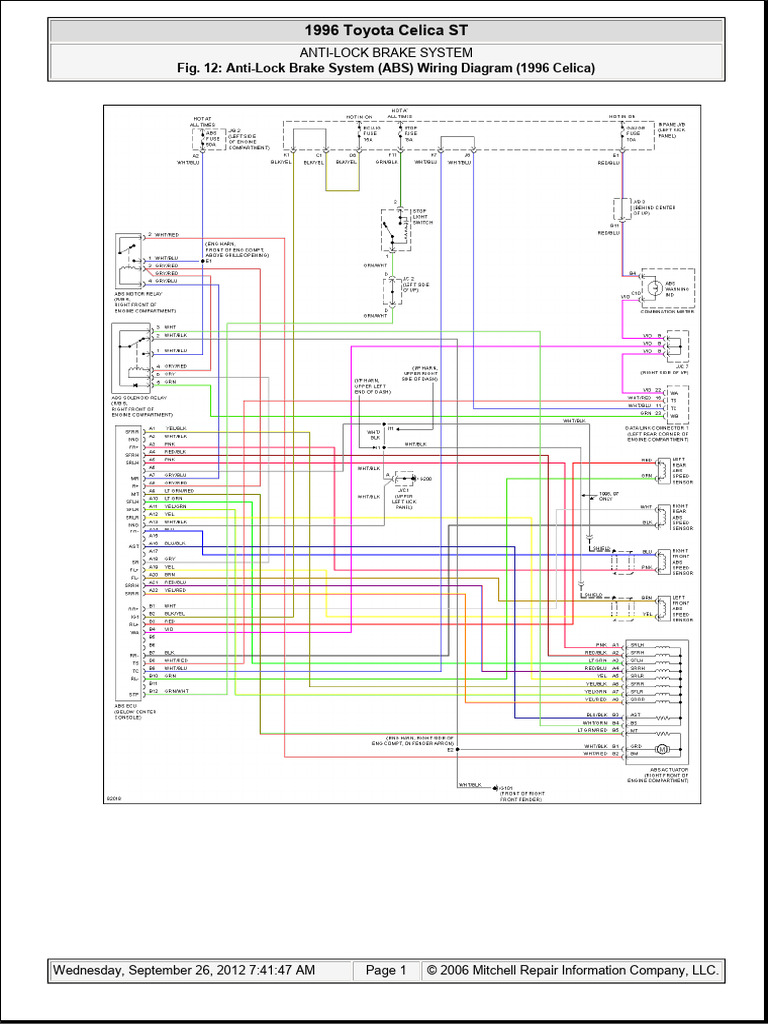 Mach Dien 2 Abs - Celica-1996 | PDF