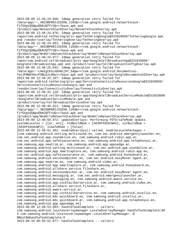 Lom Log | PDF | System Software | Operating System Technology