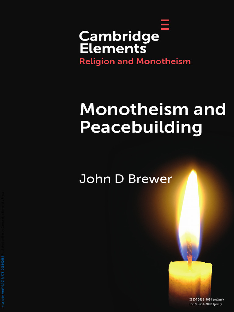 monotheism-and-peacebuilding | PDF | Monotheism | Abrahamic Religions