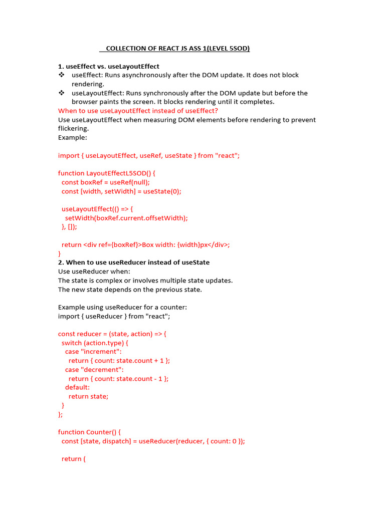 REACtjs | PDF | Computer Programming | Software Development