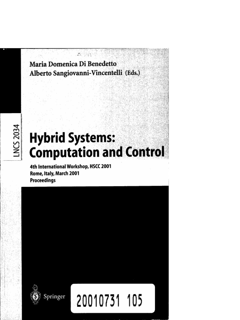 Optimal Control Using Bisimulations Impl | PDF | System | Stability Theory