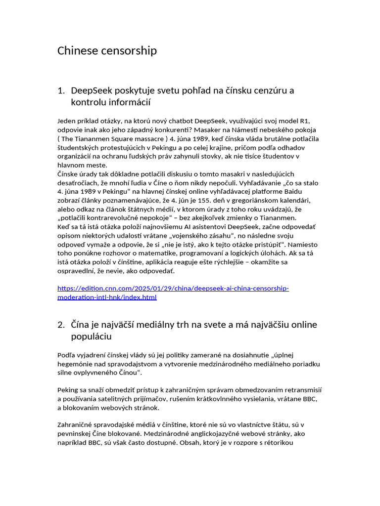 Chinese Censorship | PDF