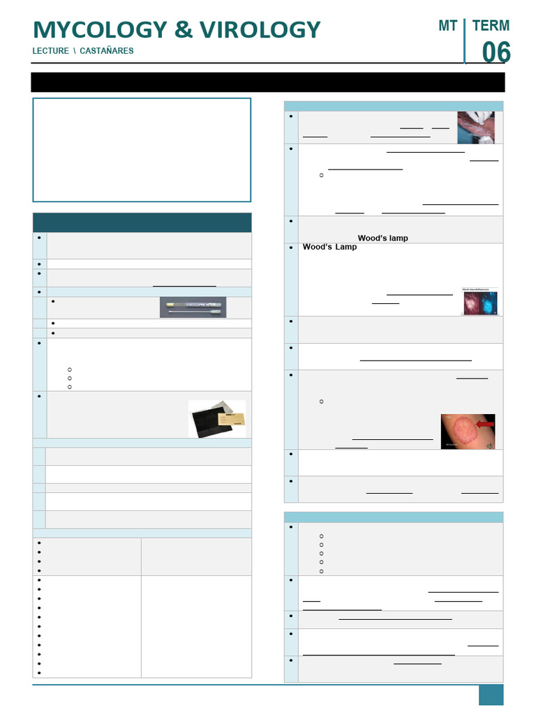 MYCOVIRO - MT 114 - Lecture 2 - Collection, Transport & Culturing of Clincal Specimen, Culture ...