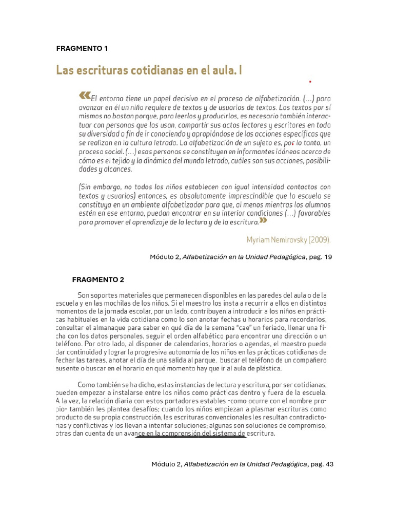 Fragmentos Modulo2 | PDF