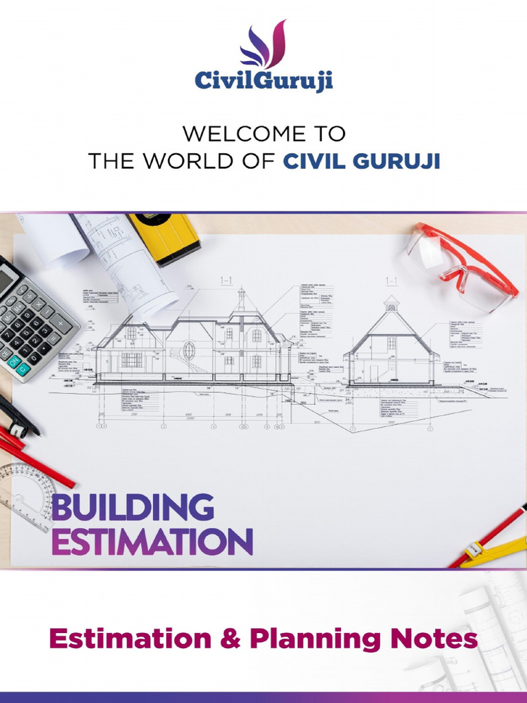 Complete Building Estimation & Planning Notes | PDF | Deep Foundation ...