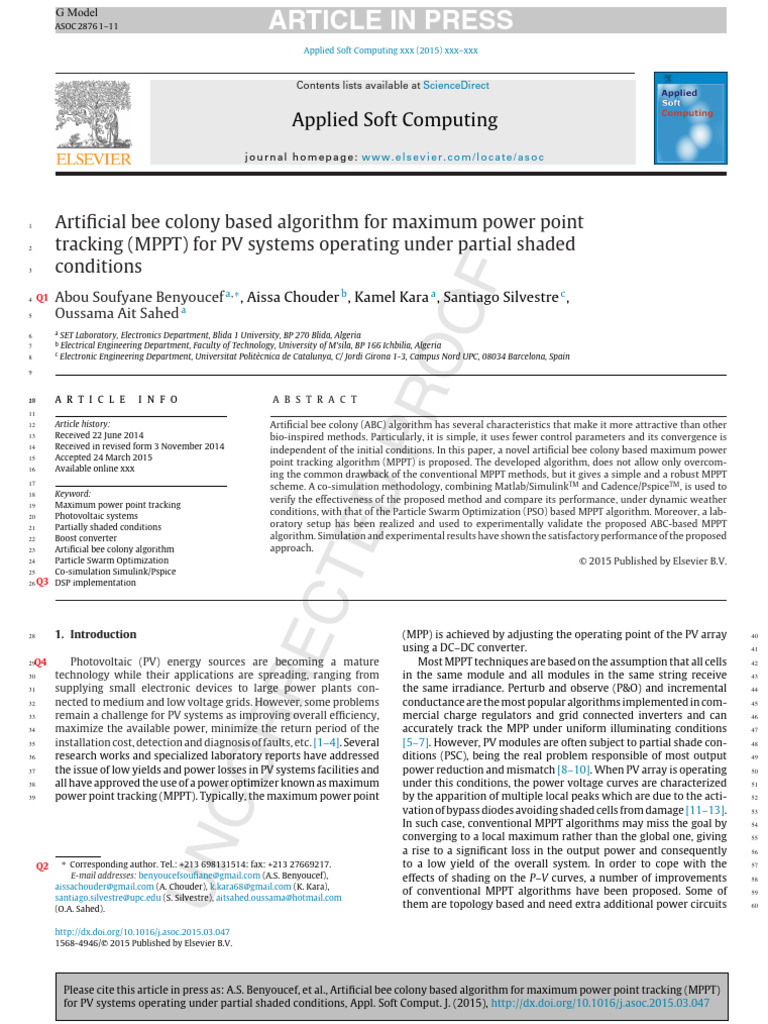2015_Artificial Bee Colony Based Algorithm for Maximum Power Pointtracking (MPPT) for PV Systems ...
