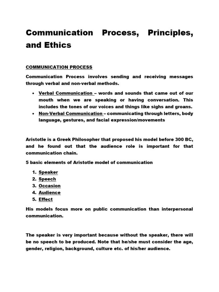 GROUP-1-Communication-Process-Principles-and-Ethics-1 | PDF ...