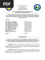 Adopting BCPC 1 Year Plan Resolution | PDF | Justice | Crime & Violence