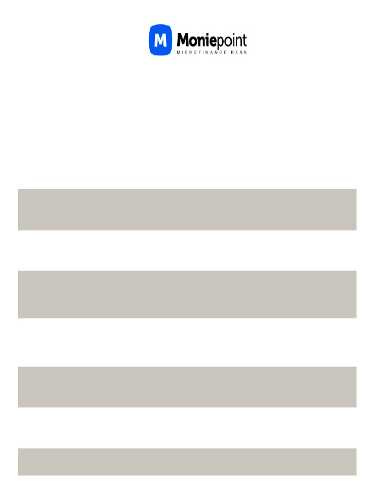 Monie Point | PDF | Debits And Credits | Personal Finance