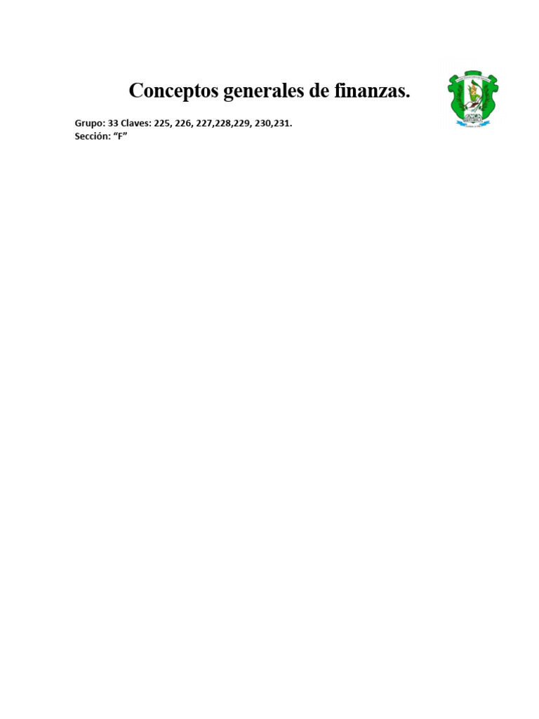 Conceptos Clave de Finanzas Personales | PDF | Inflación | Precios