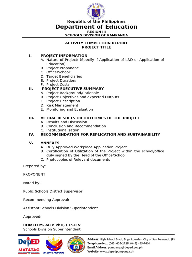 Acr Template Wap | PDF