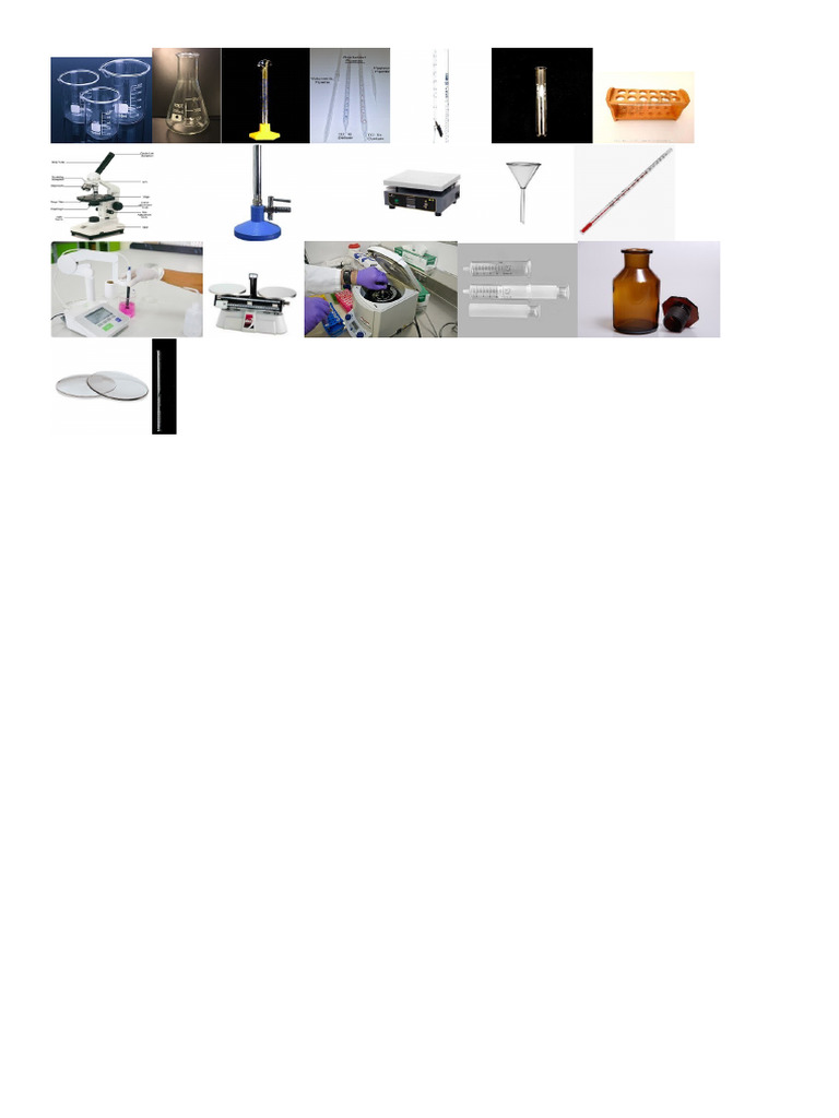 Laboratory Apparatus | PDF