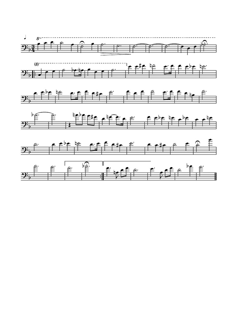 Mais Grato A Ti (Quarteto de Trombones | PDF