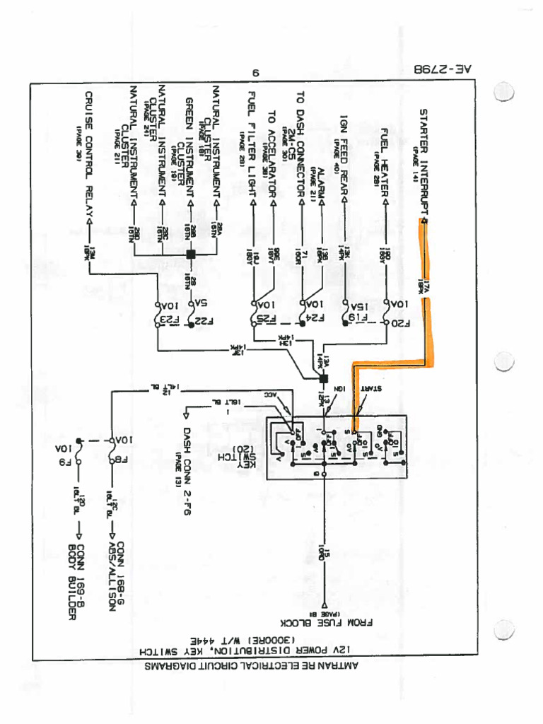 Amtran Starter Interupt Circuit | PDF