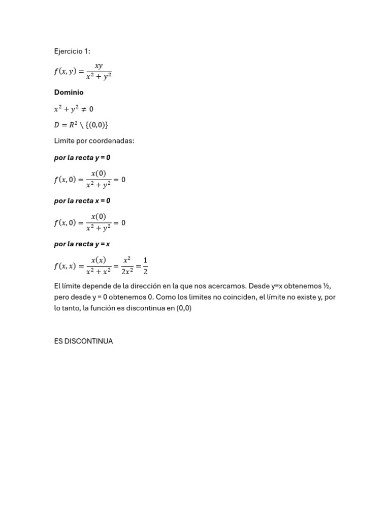 TI71 Limites Continuos y Descontinuos Xool Castillo | PDF | Matemáticas ...