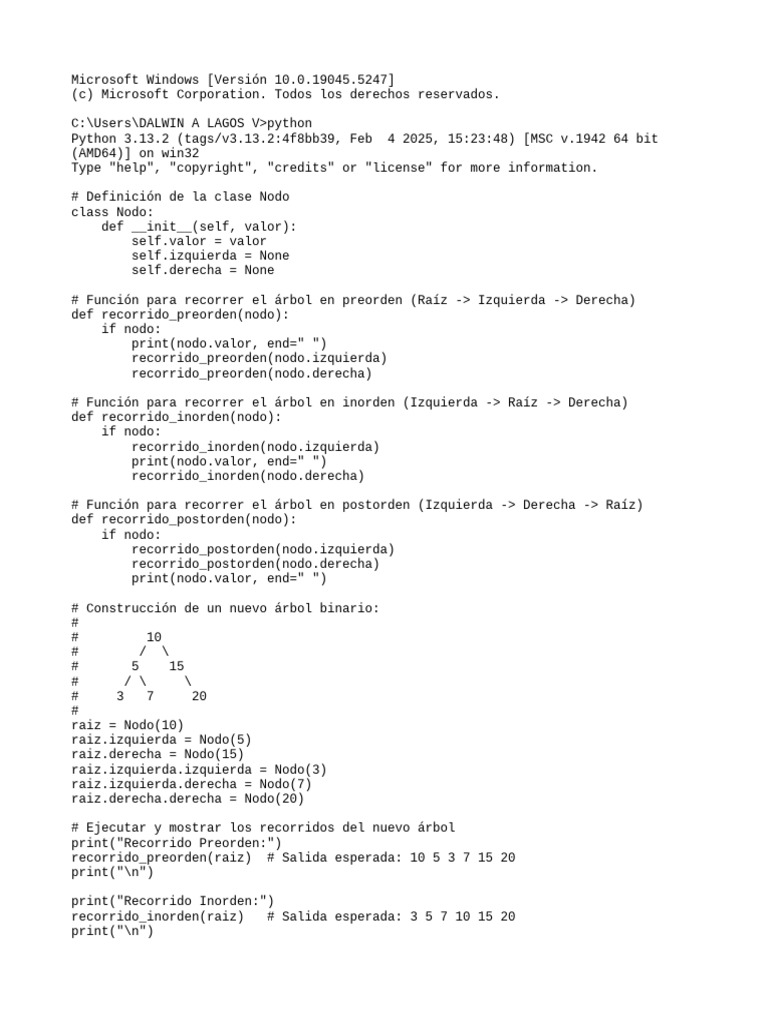 Codigo Arbol Binario | PDF