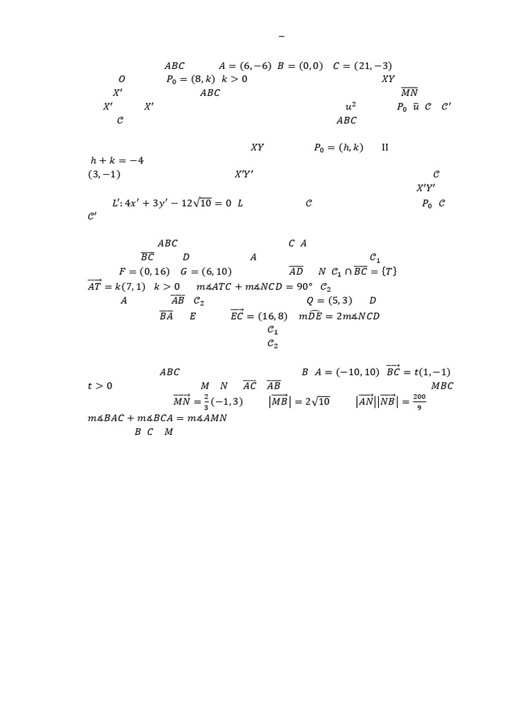 PC3 Ejercicios B 2022 Sección U | PDF | Pendiente | Triángulo