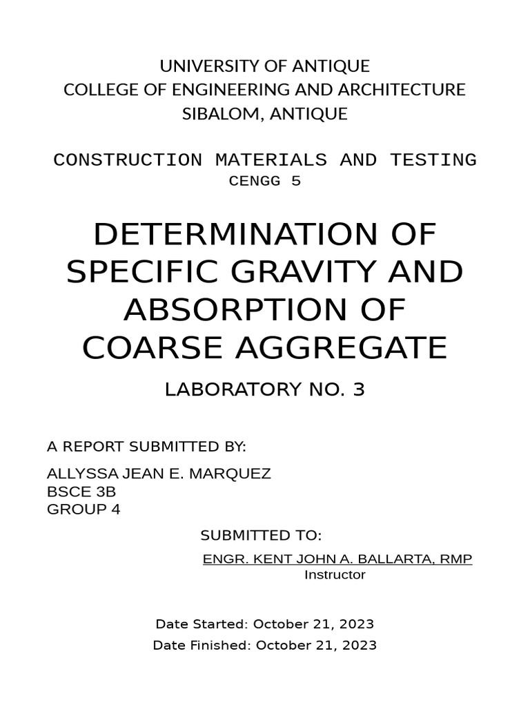 CMT - LAB 3 | PDF | Weight | Physical Quantities