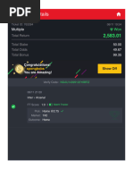 BSS Ticket Shop Calculator | PDF | Games & Activities