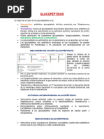 Antibióticos Glucopéptidos: Mecanismos y Usos | PDF | Medicina CLINICA ...