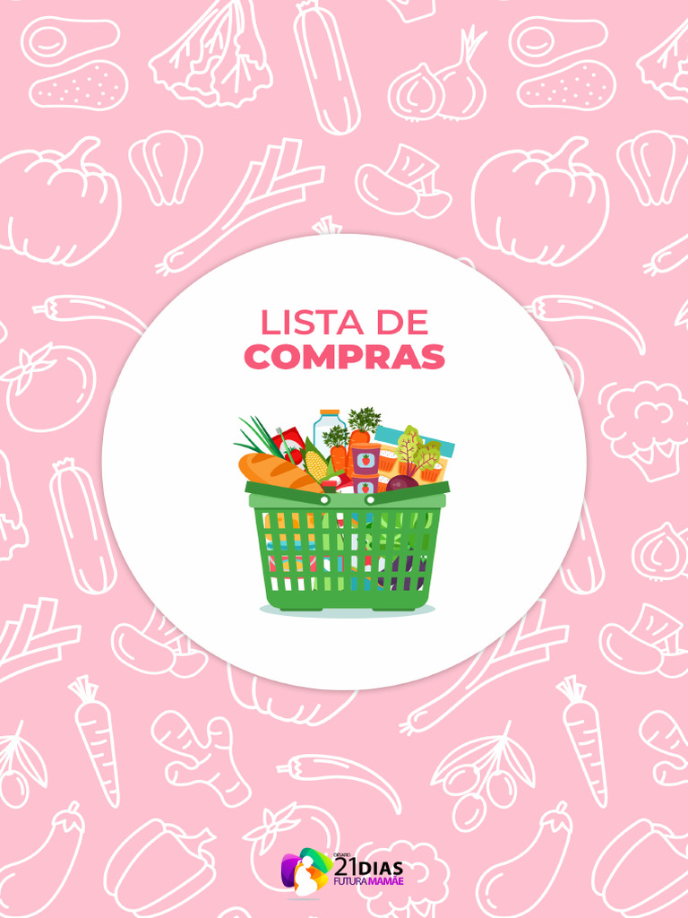 Lista+de+Compras+ +Desafio+21+Dias+Futura+Mam%c3%83e+ | PDF | Culinária ...