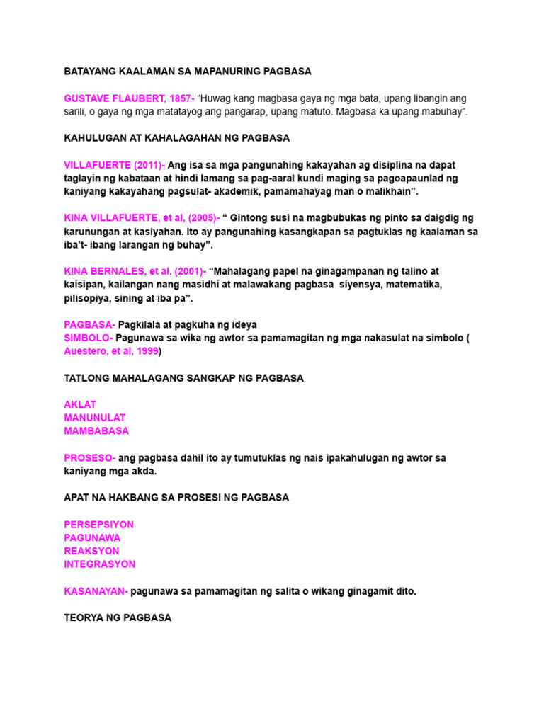 Pagpag Reviewer3rdq | PDF