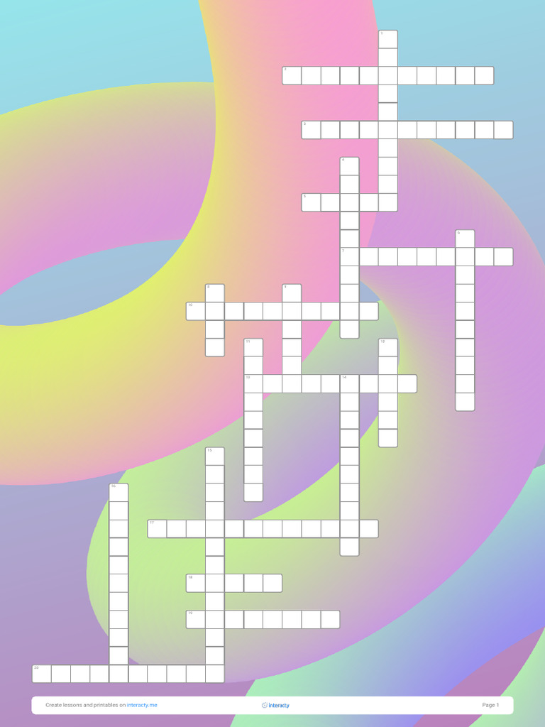 Blood Crossword | PDF | Blood | Blood Vessel